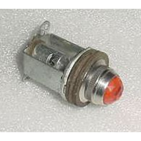 Vintage WWII Aircraft Cockpit Warning Light Assembly